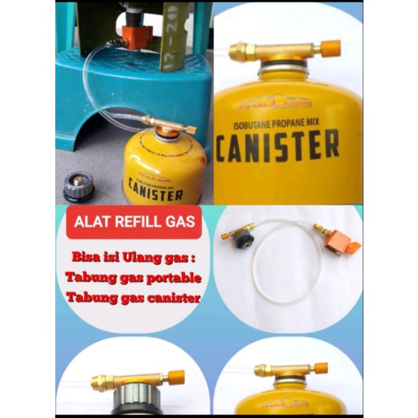 Jual Alat refil isi ulang gas kaleng canister dan kaleng hicook ...
