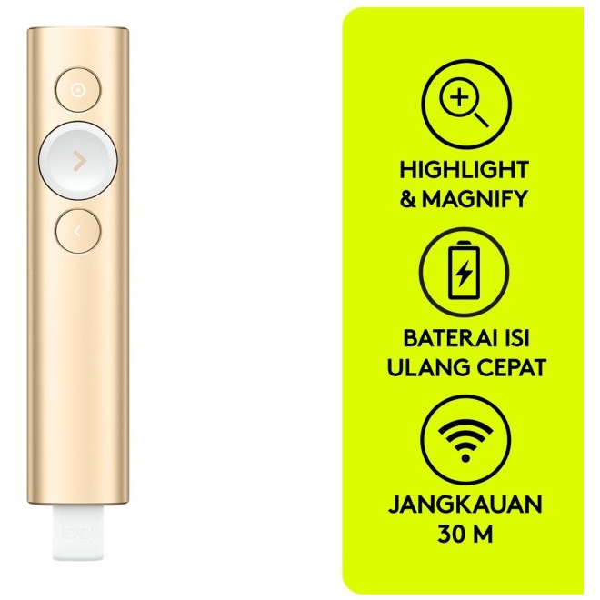 Jual Logitech Spotlight Pointer Presenter Wireless Bluetooth Windows Mac G | Shopee Indonesia