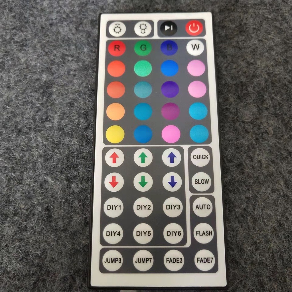 Jual CONTROLLER REMOTE 24key UNTUK LED STRIP RGB 4 PIN SMD 2835 3528 ...