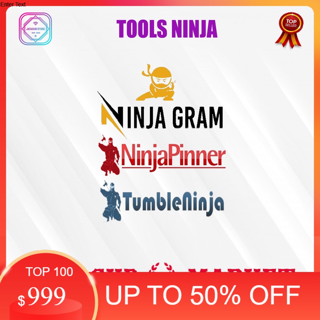 Jual PROMO 3 Tools BOT Ninja ( Ninjagram, Ninjapinner Dan TumbleNinja) | Shopee Indonesia