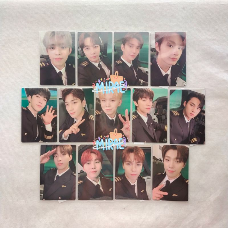 Jual Photocard Seventeen Pilot Set Woozi The8 Seungkwan Vernon Dino ...