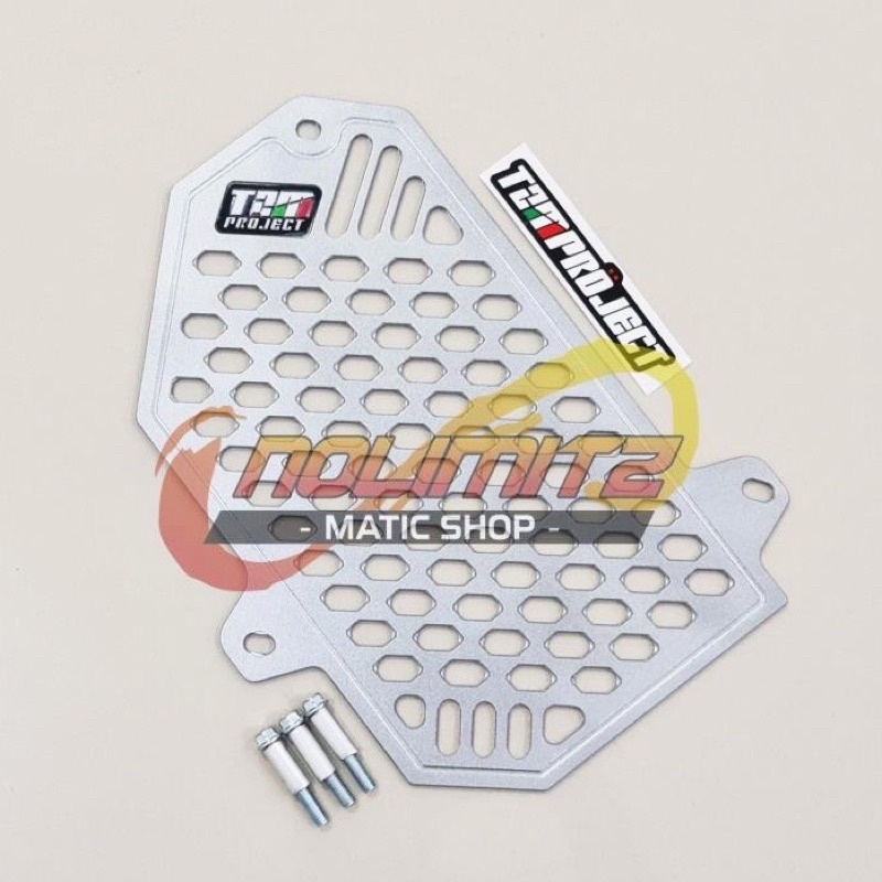 Jual Cover Radiator TZM PROJECT PCX 160 New Vario 160 CNC COVRAD TZM ...