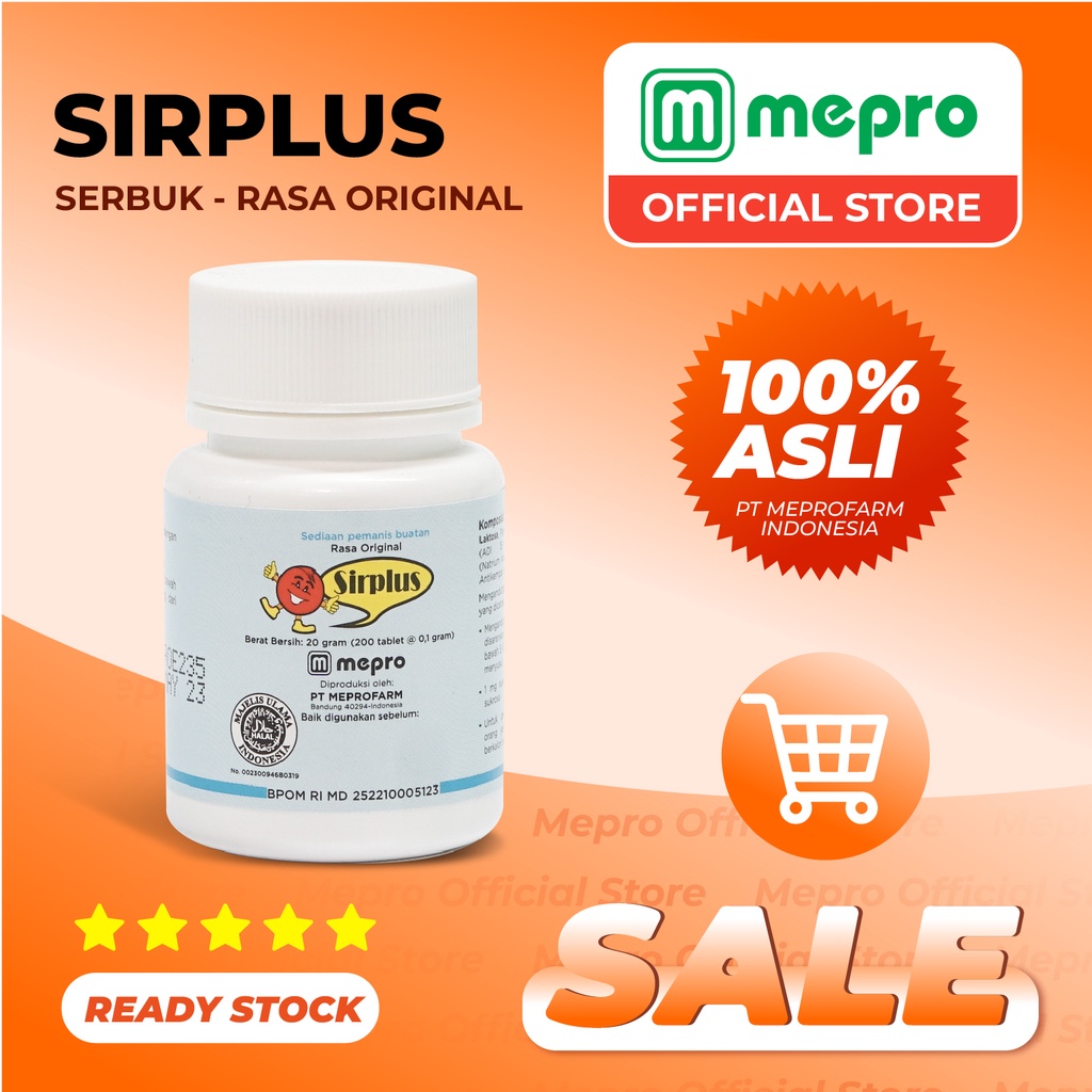 Jual Sirplus Serbuk Original | Shopee Indonesia