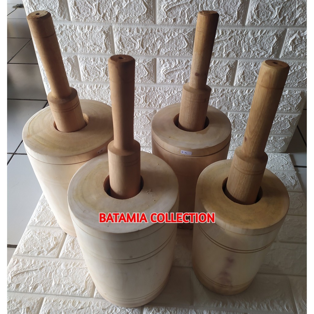Jual Lumpang Kayu Tumbukan Kayu Tradisional No 20 | Shopee Indonesia
