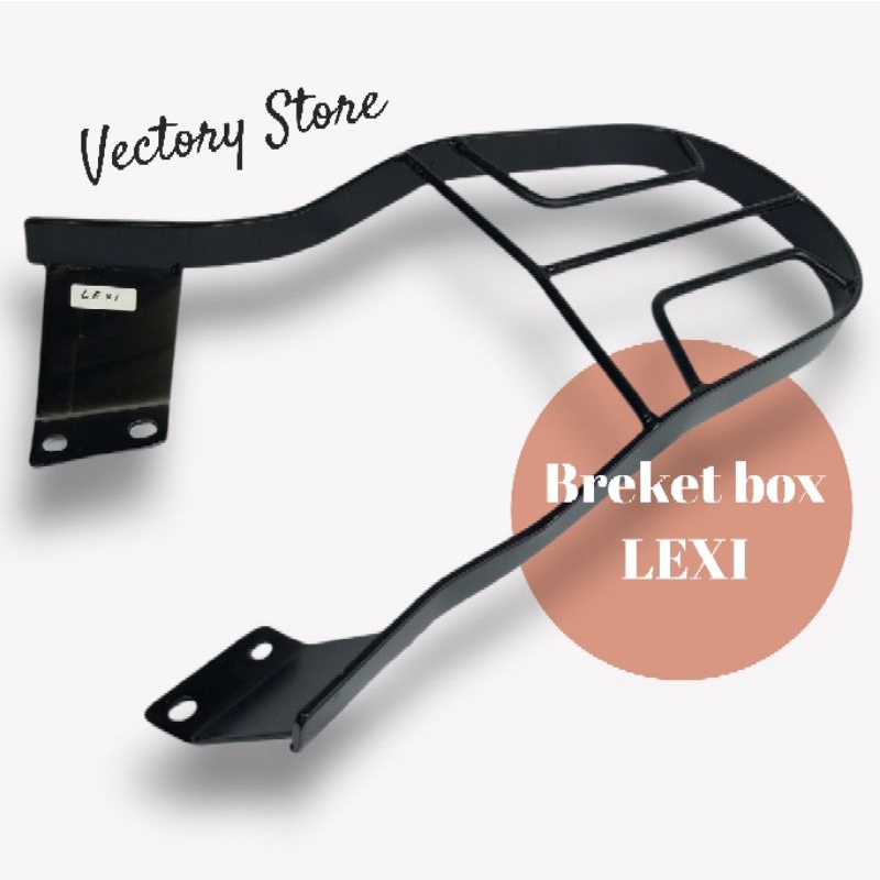Jual Breket Box Behel Belakang Motor Yamaha Lexi Full Besi Kuat dan ...