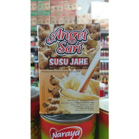 Jual KZ - ANGET SARI susu jahe 5x25g | Shopee Indonesia