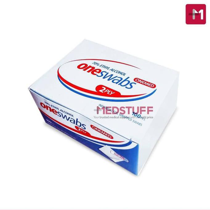 Jual Alkohol Swab / Kapas Alkohol / Tissue Alkohol / One Swabs ...