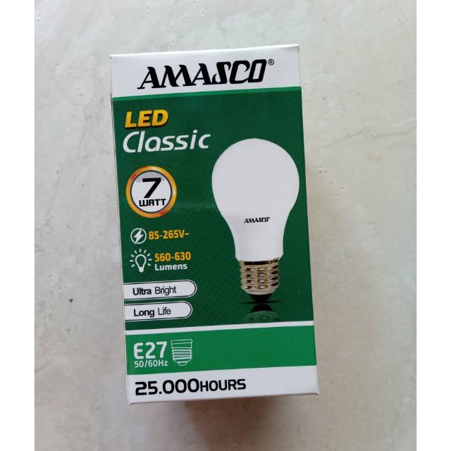 Jual Lampu Amasco LED 7 W | Shopee Indonesia