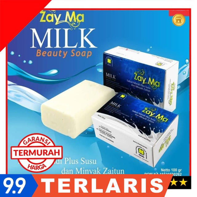 Jual Zay Ma Milk Nasa Sabun Susu Pencerah wajah Sabun Pemutih wajah Sabu Penghilang Jerawat dan ...