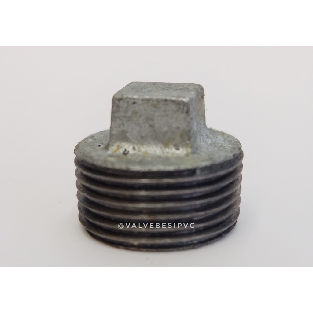 Jual Plug / Pluk Galvanis Besi 3/4" Drat Murah | Shopee Indonesia