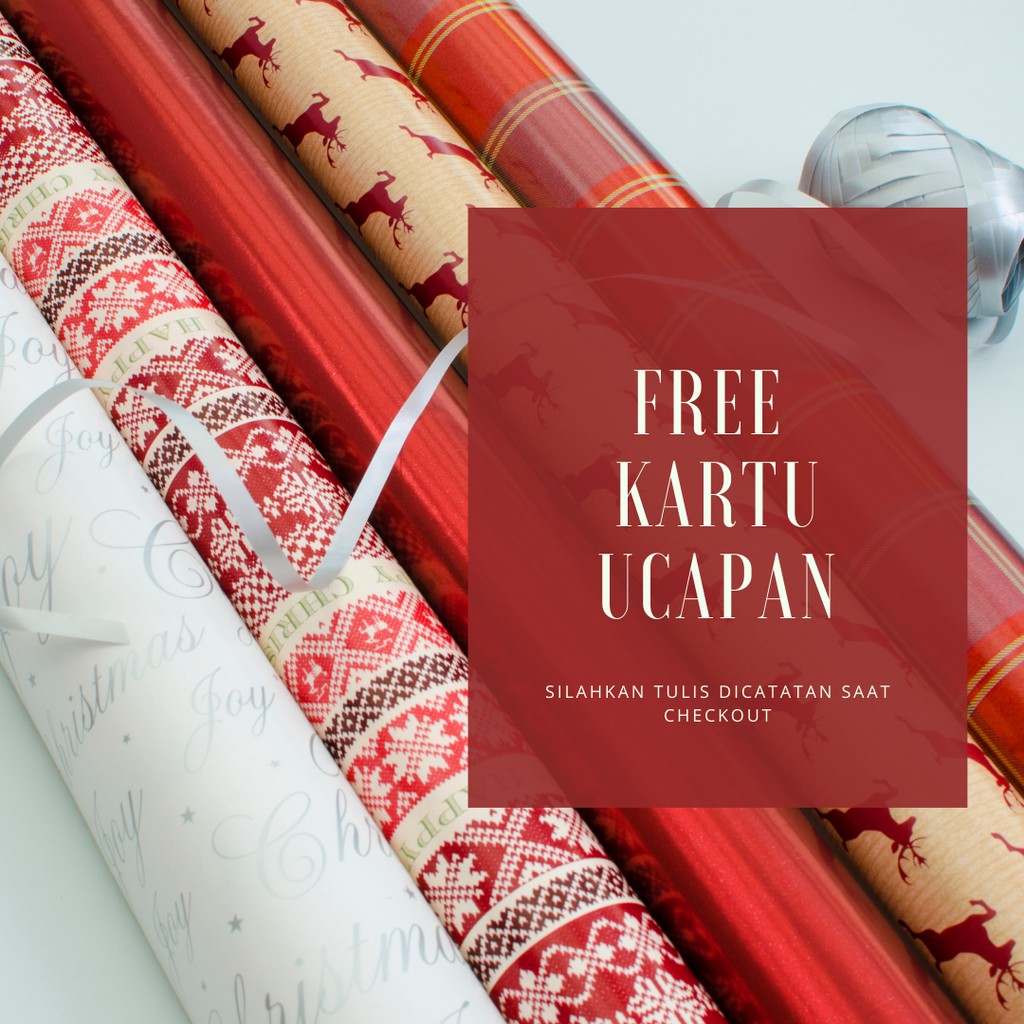 Jual PACKING KADO (FREE KARTU UCAPAN) | Shopee Indonesia