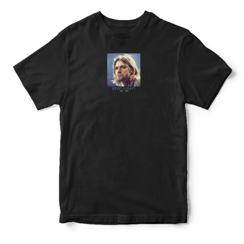 Jual KAOS KURT COBAIN [KODE 179] KAOS TOKOH MUSISI NIRVANA | Shopee ...
