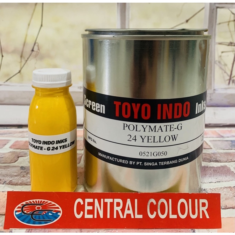 Jual Tinta Toyo Polymate-G 24 Yellow Tinta Sablon Plastik - 1KG ...
