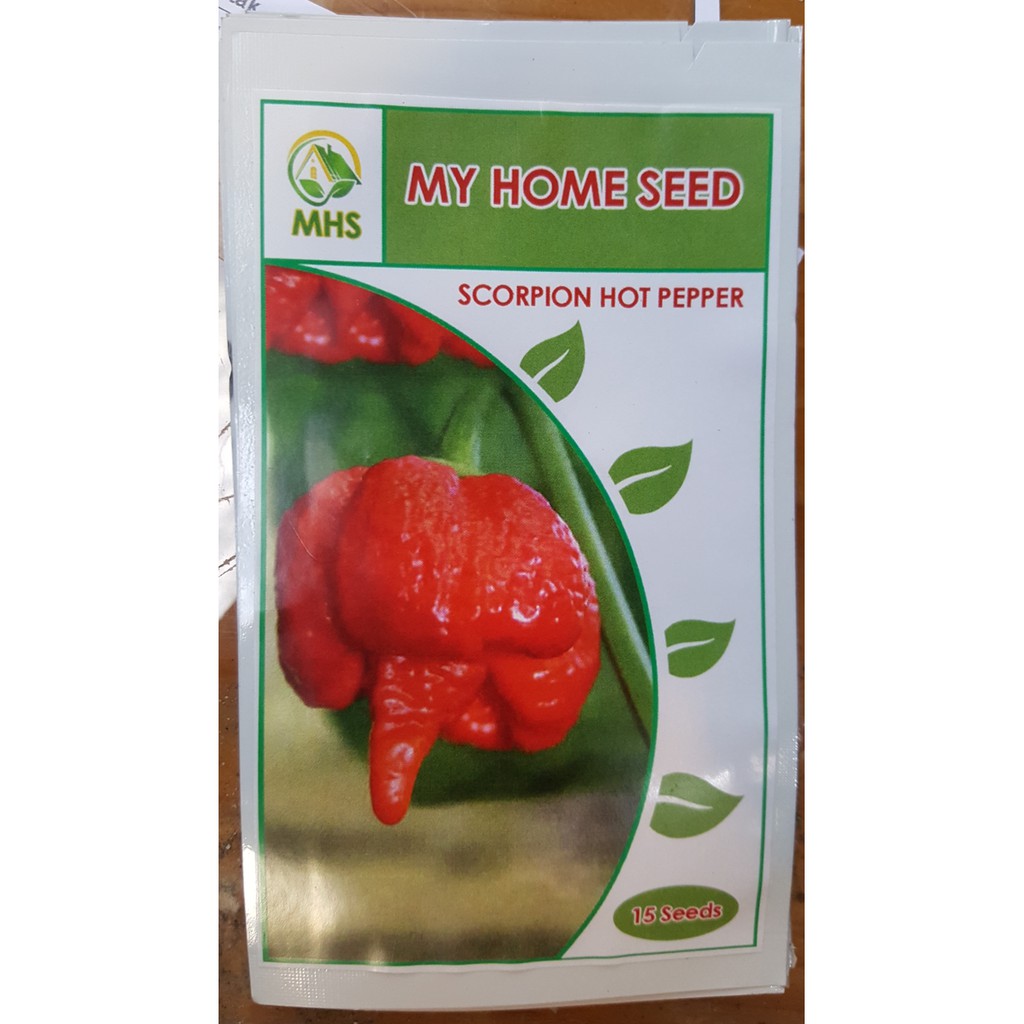 Jual benih / bibit cabe scorpion hot papper (MHS) | Shopee Indonesia