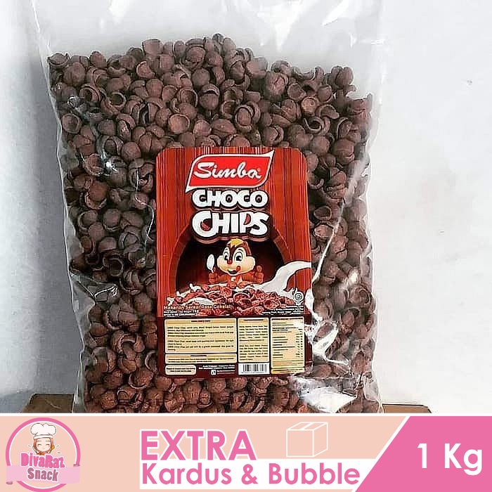 Jual [1Kg] Koko Krunch Coklat / Choco Chips Simba Stroberi - Divaraz ...