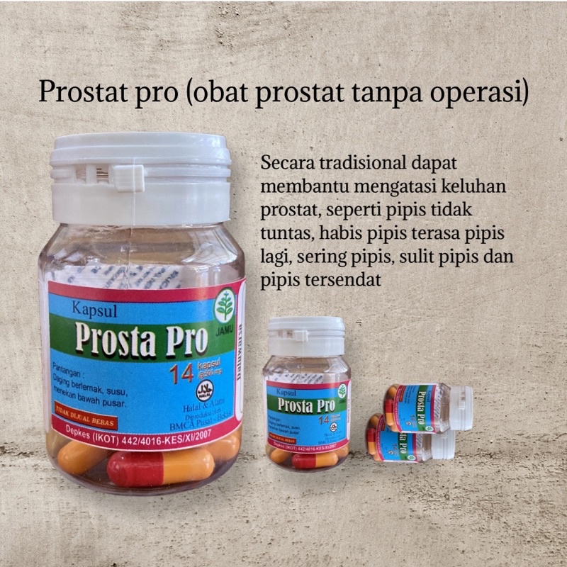 Jual Prostat Pro (obat prostat tanpa operasi) | Shopee Indonesia