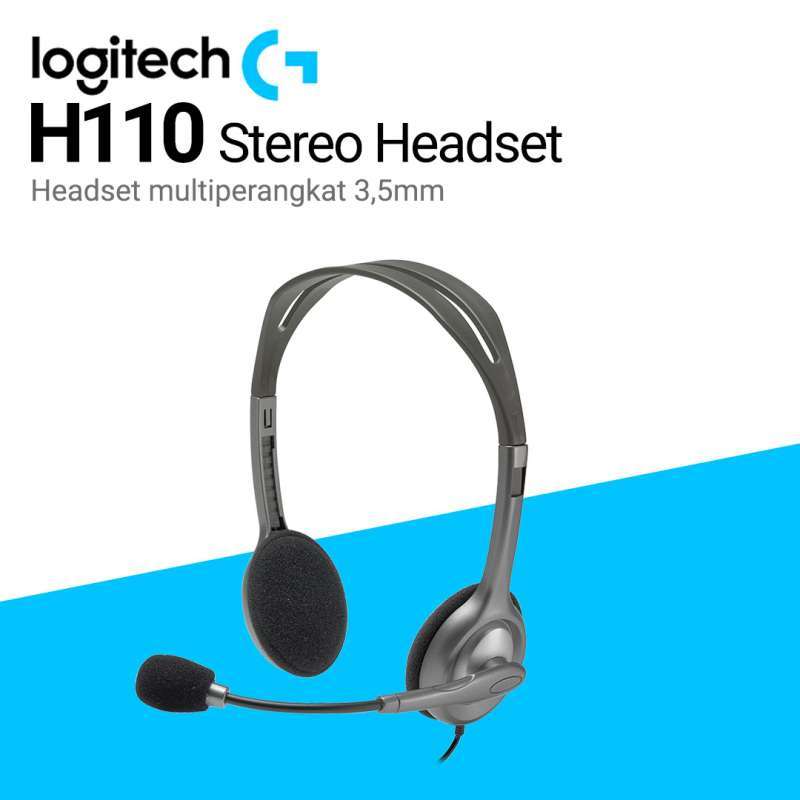 Jual HEADSET LOGITECH H110 | Shopee Indonesia