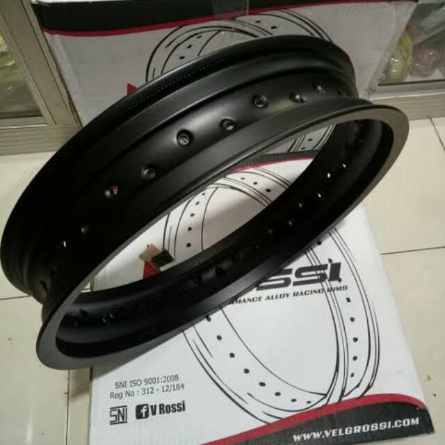 Jual Velg Rossi 300 X 17 WM Hitam Blast/ Doff (300 Ring 17) | Shopee ...