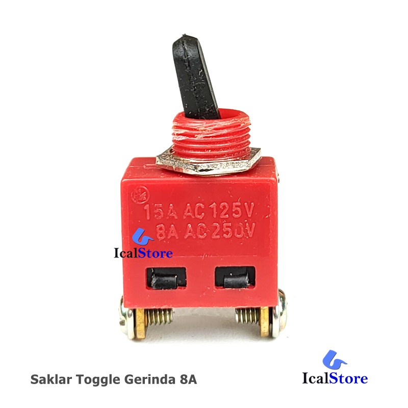 Jual Saklar Toggle Gerinda 8A 250V AC 2 Kaki Switch ON OFF 8 Ampere ...