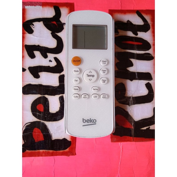 Jual remot AC Beko R32 inverter terbaru original terlengkap | Shopee ...
