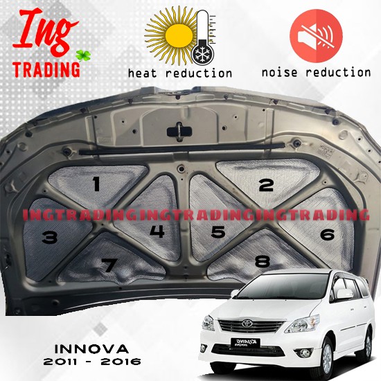 Jual Peredam panas / peredam suara / peredam mobil Kijang Innova barong ...