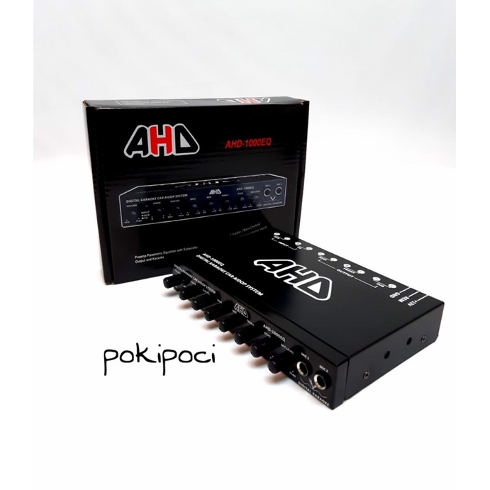 Jual Preamp Equalizer Parametric Pre-Amp AHD-1000EQ | Shopee Indonesia