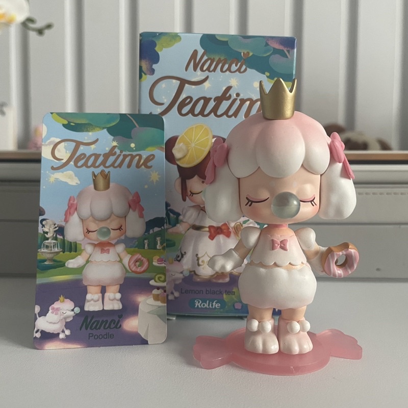 Jual NANCI ORIGINAL FIGURE BLIND BOX TEA TIME POODLE [NEW OPENED BOX ...