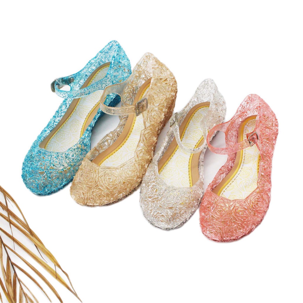 Jual Littlefeet Sepatu Princess Import Anak Cewek Bahan Jelly Ringan ...