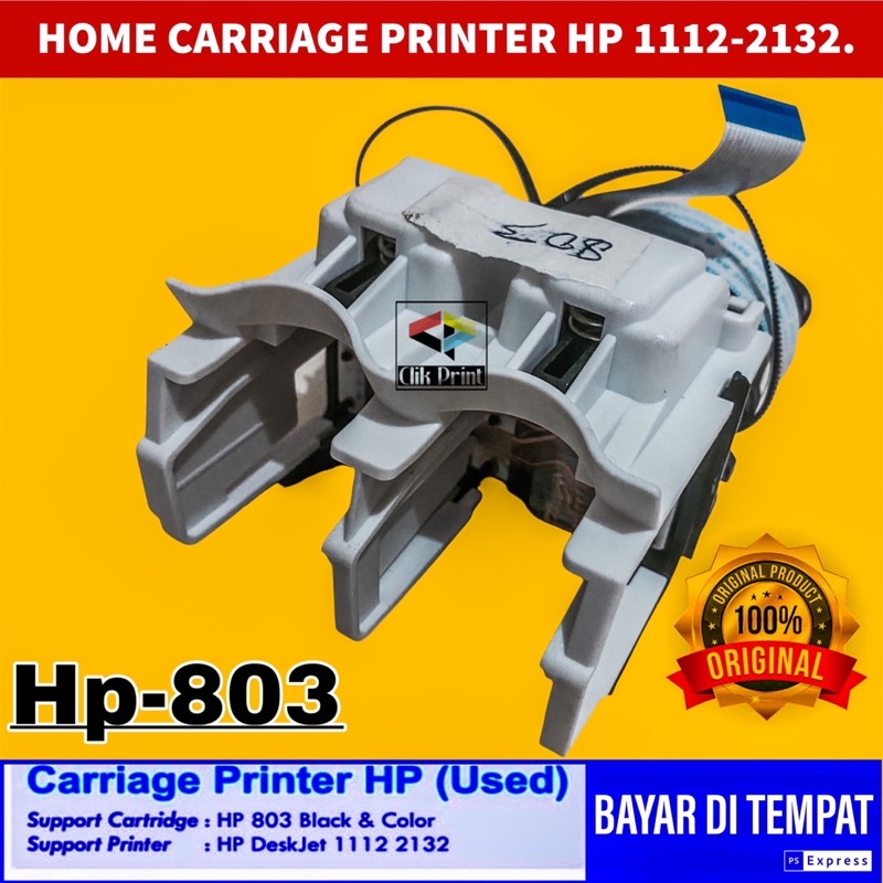Jual Home Carriage Printer Hp 1112-Hp 2132,Home Catridge Hp803 | Shopee ...
