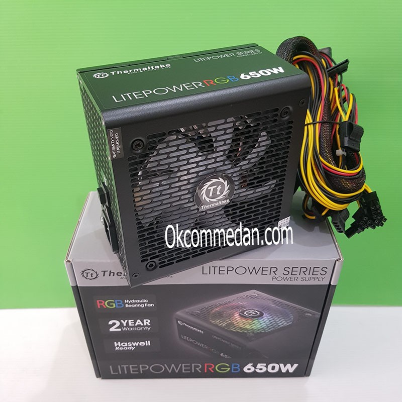 Jual Thermaltake Litepower RGB 650 watt Power Supply PC | Shopee Indonesia