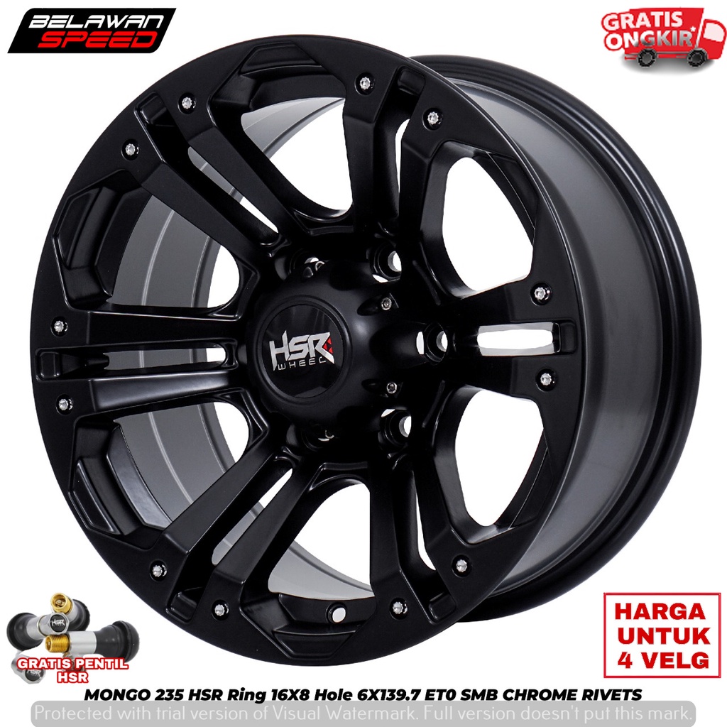 Jual VELG MOBIL MODIFIKASI UNTUK FORD EVEREST HILUX DC TRITON STRADA ...