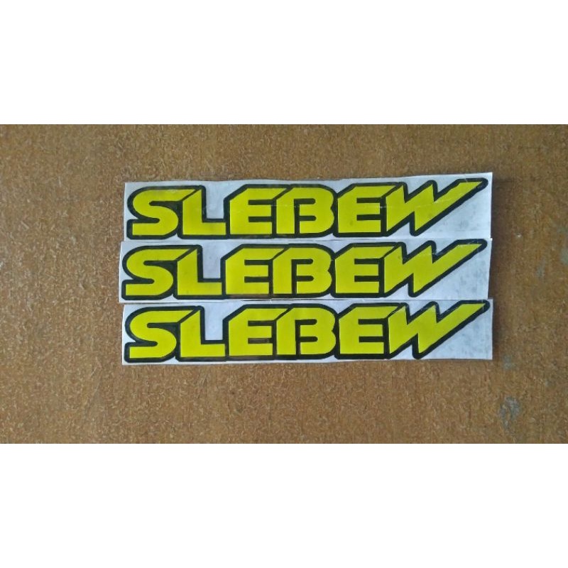 Jual stiker cutting viral slebew & terserah/cutting stiker viral ...