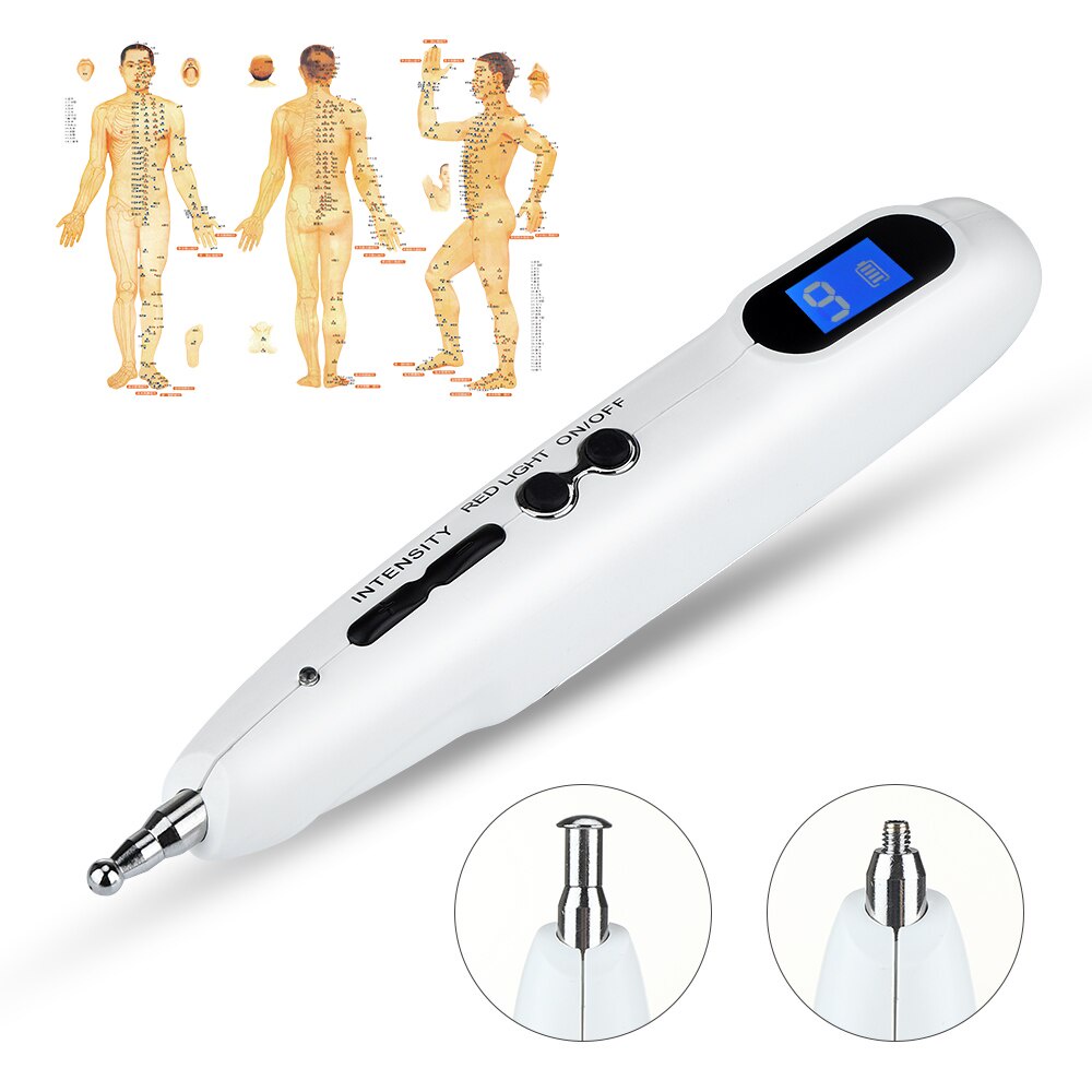 Jual PREORDER Electric Acupuncture Pen Massage Pen Electric Meridians ...
