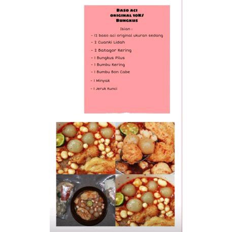 Jual Baso Aci Original | Shopee Indonesia