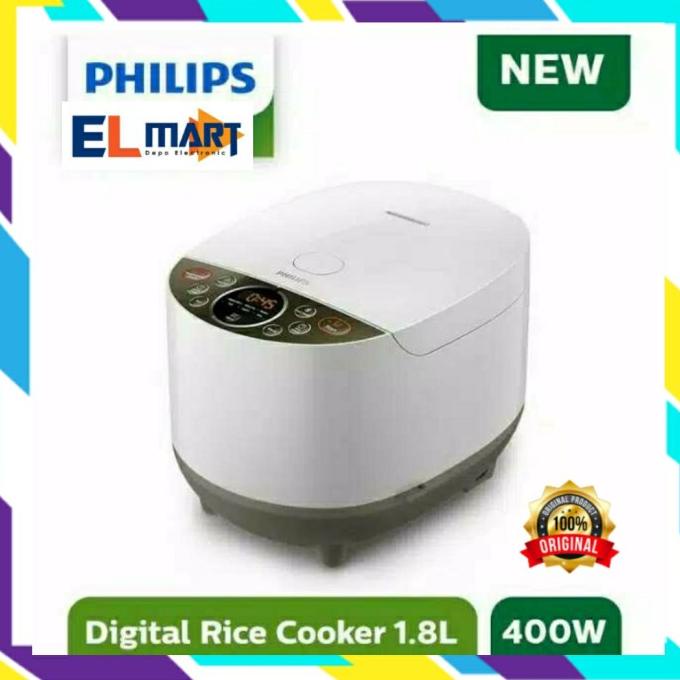 Jual PHILIPS Magic Com HD 4515 - HD4515 Rice Cooker Digital 1,8L Fuzzy ...