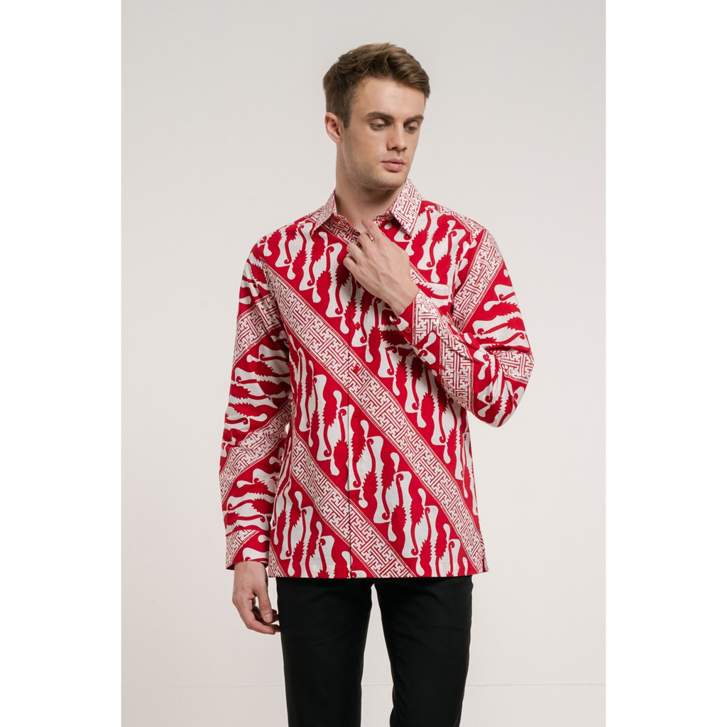 Jual SS21 Parang Banji Men's Regular Long Sleeve 046 | Shopee Indonesia