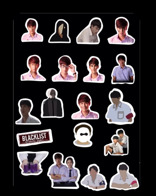 Jual The blacklist gmmtv custom sticker pack | Shopee Indonesia