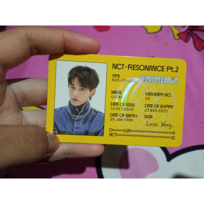Jual ID CARD LUCAS DEPARTURE | Shopee Indonesia