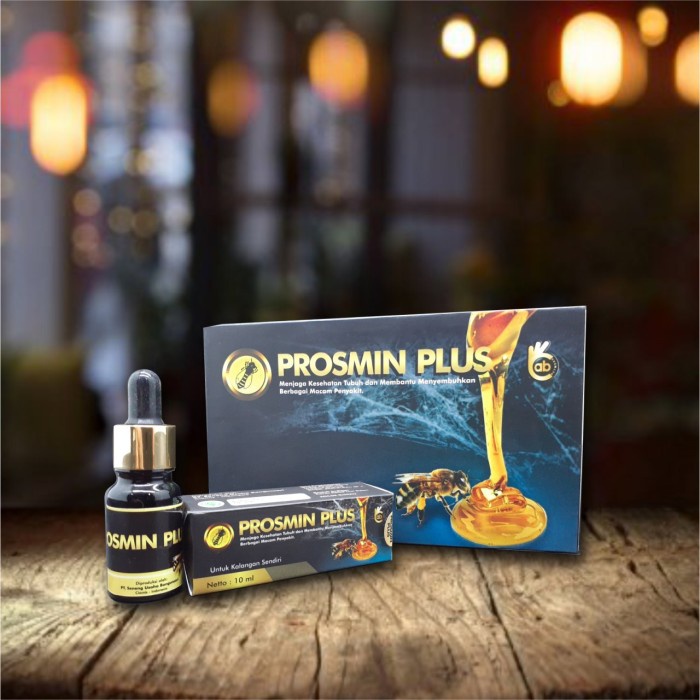 Jual PROSMIN ORIGINAL 1 Box isi 5 Botol @10ml Propolis Mineral ORIGINAL ...