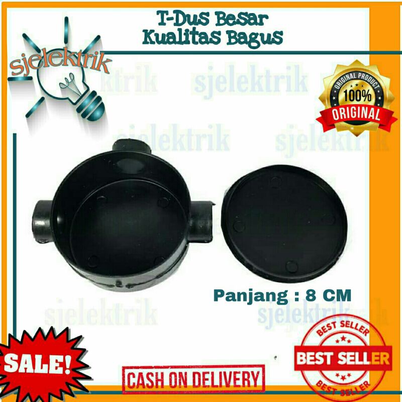 Jual T-Dus Besar Kualitas Bagus / Thorco T Dus Besar 3/4 Hitam | Shopee ...