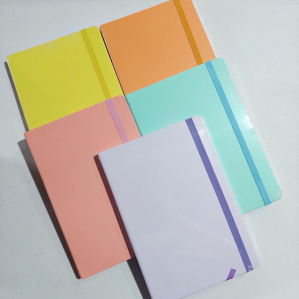 Jual Notebook Buku Tulis A5 HardCover Tebal Polos | Buku Diary | Buku ...