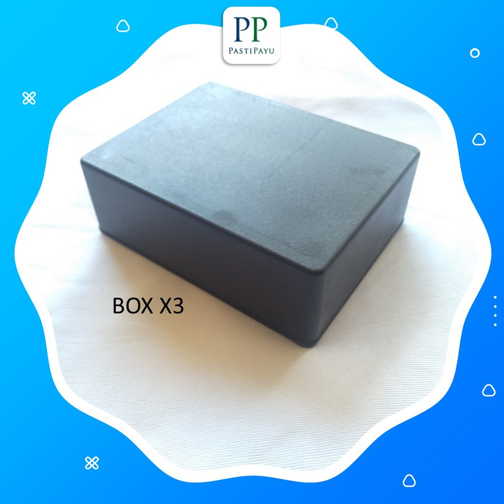 Jual Box X3 Box Elektronik Networking Universal Enclosure Arduino Box ...