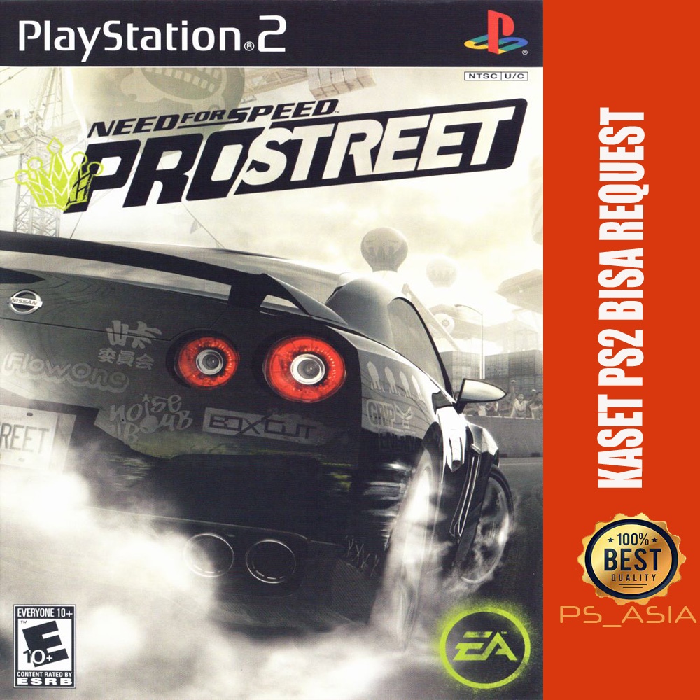 Jual Kaset PS 2 Need for Speed - ProStreet game balap racing PS2 ...