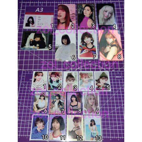 Jual Photocard Momo Twice PC Momo Photocard Twice | Shopee Indonesia
