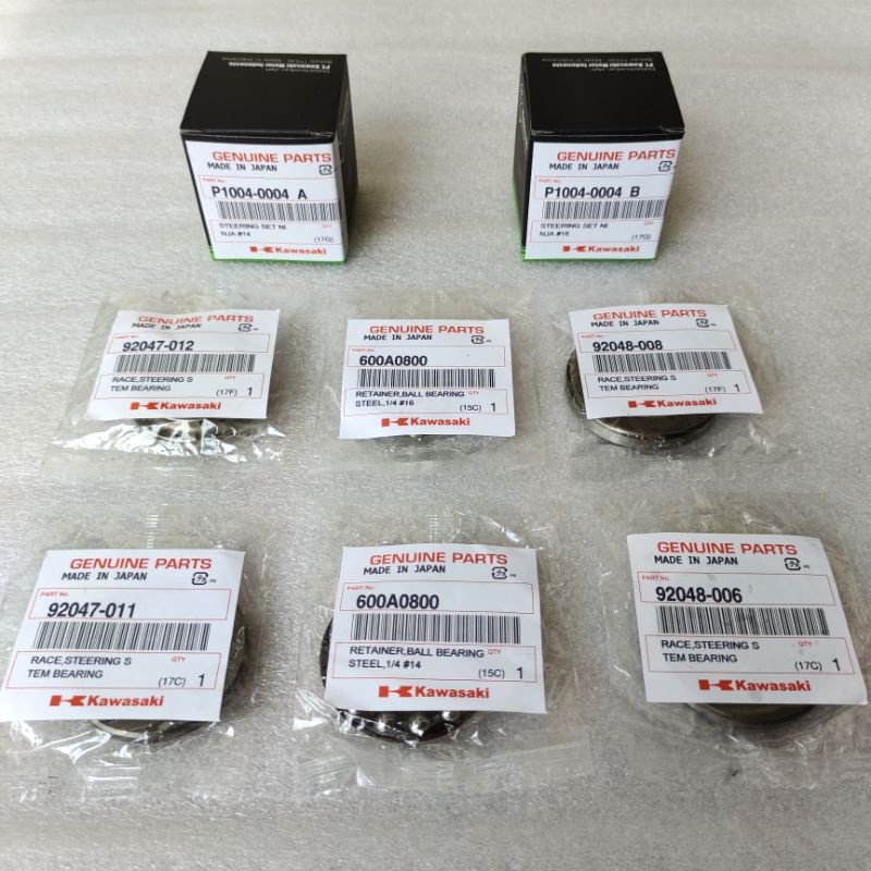 Jual JAPAN P1004-0004 STEERING SET NINJA Comstir Komstir kones stang ...