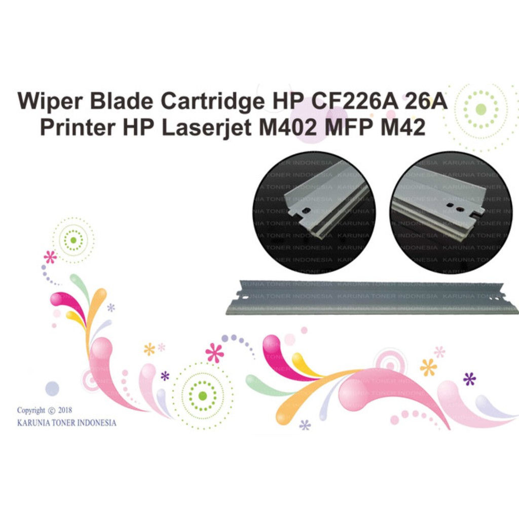 Jual Wiper Blade Cartridge HP CF226A 26A Printer HP Laserjet M402 MFP ...