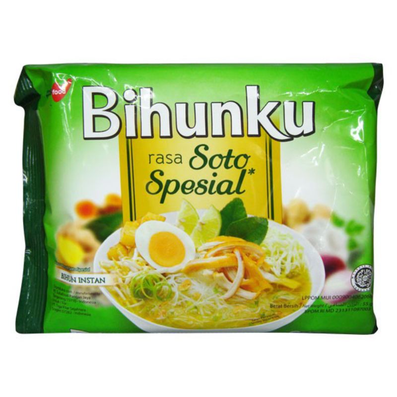 Jual Bihunku Rasa Soto 55gr | Shopee Indonesia
