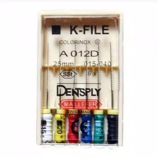 Jual DENTAL K FILE DENTSPLY ASSORTED 15 - 40. 21mm dan 25mm | Shopee ...