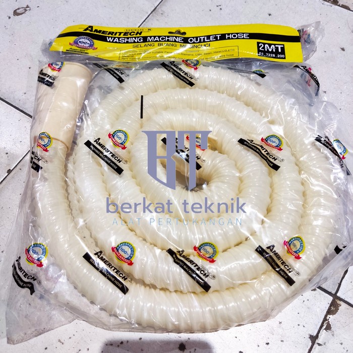 Jual PVC WASHER HOSE SELANG BUANG AIR MESIN CUCI 20-515 1"x1,5M|1"x2M|1 ...
