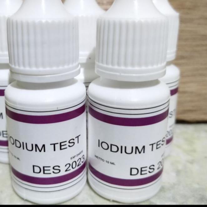 Jual Quality Control Test Kit Yodium - Iodium test 10ml|RA5 | Shopee ...